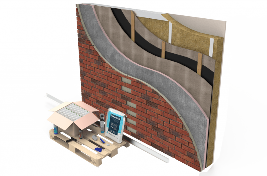 Gebrik R6 Format Insulated Cladding System Aquarian Cladding